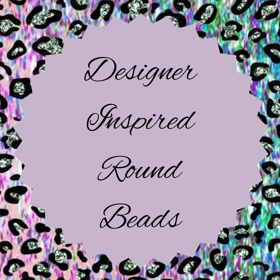 Luxury Round Beads 16mm for DIY Projects & Crafts Luxe - Etsy
