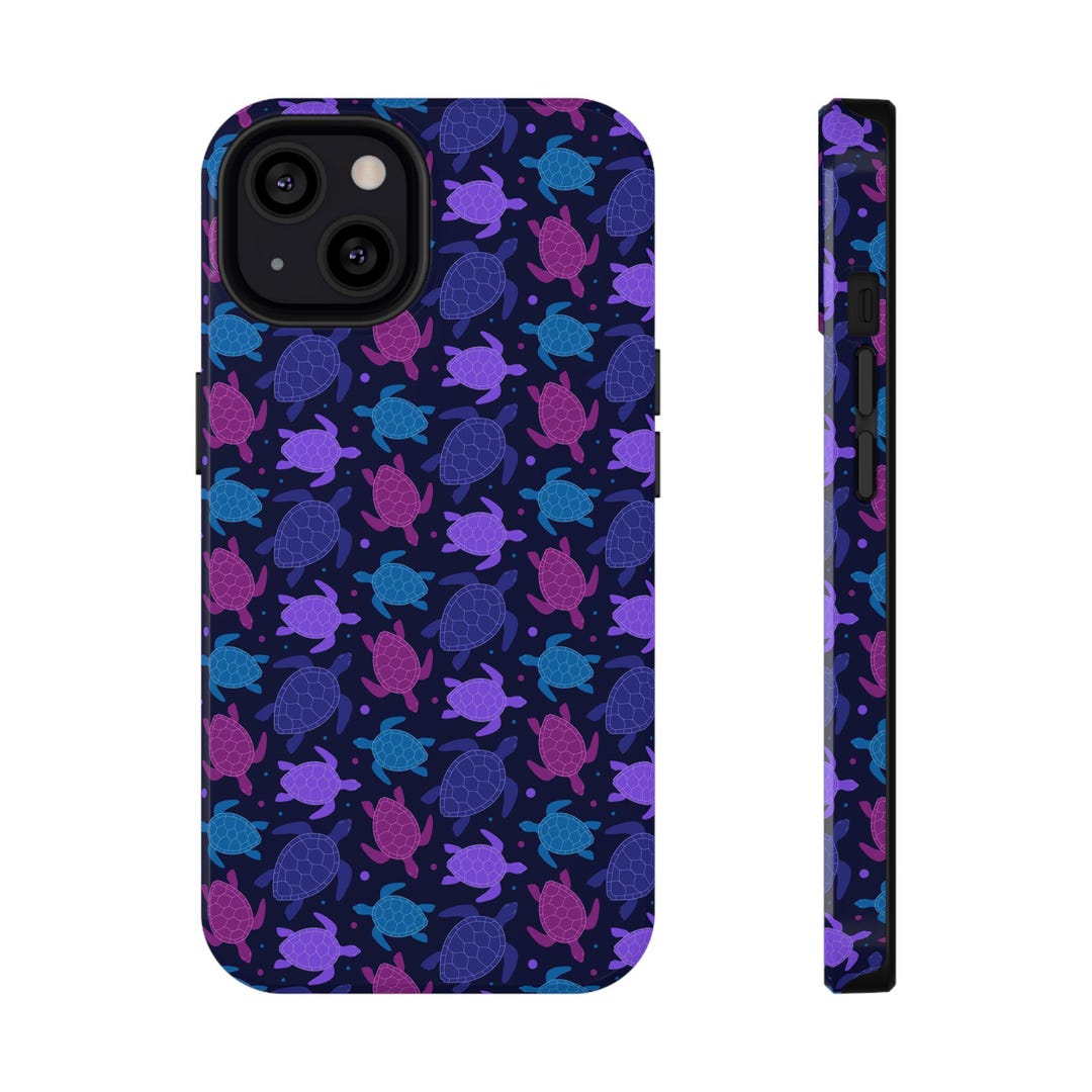 Vibrant Sea Turtles Phone Case | Impact-resistant Case - Etsy