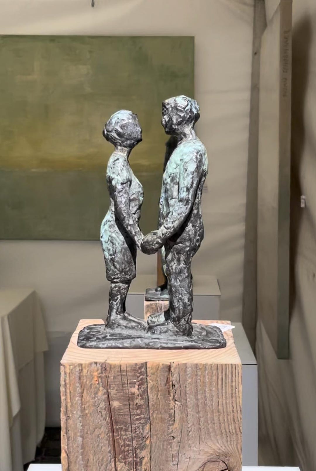Unique Bronze Statue of a Couple. Sculpture Bronze. Special Gift ...