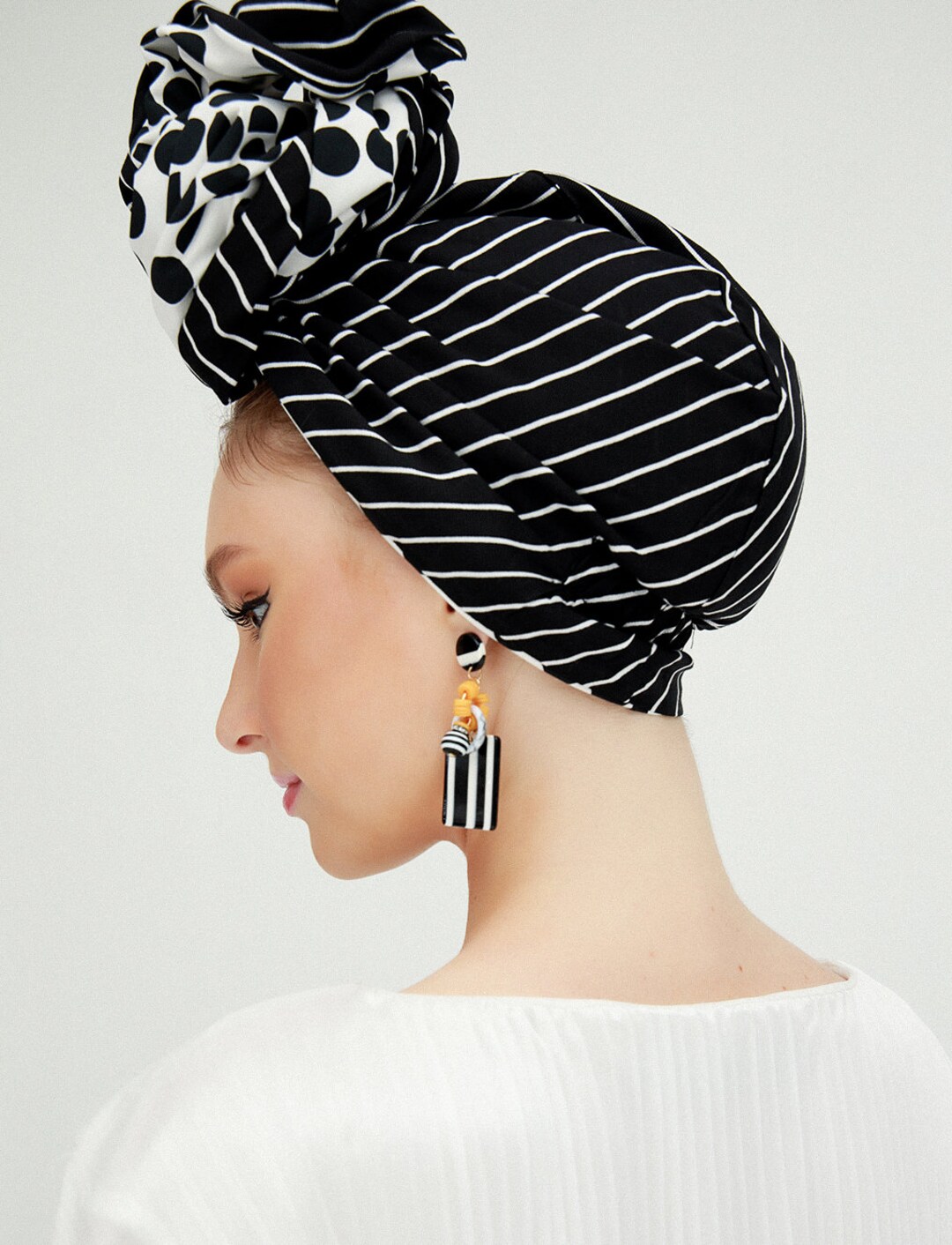 Modern Serpushi, Women's Turban Hat, Chemo Hats, Turban Headband ...