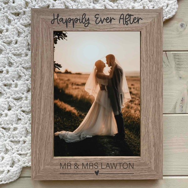 Happily Ever After Photo Frame - Etsy