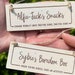 FULLY Personalised Miniature Wooden Signs Any Text Custom - Etsy