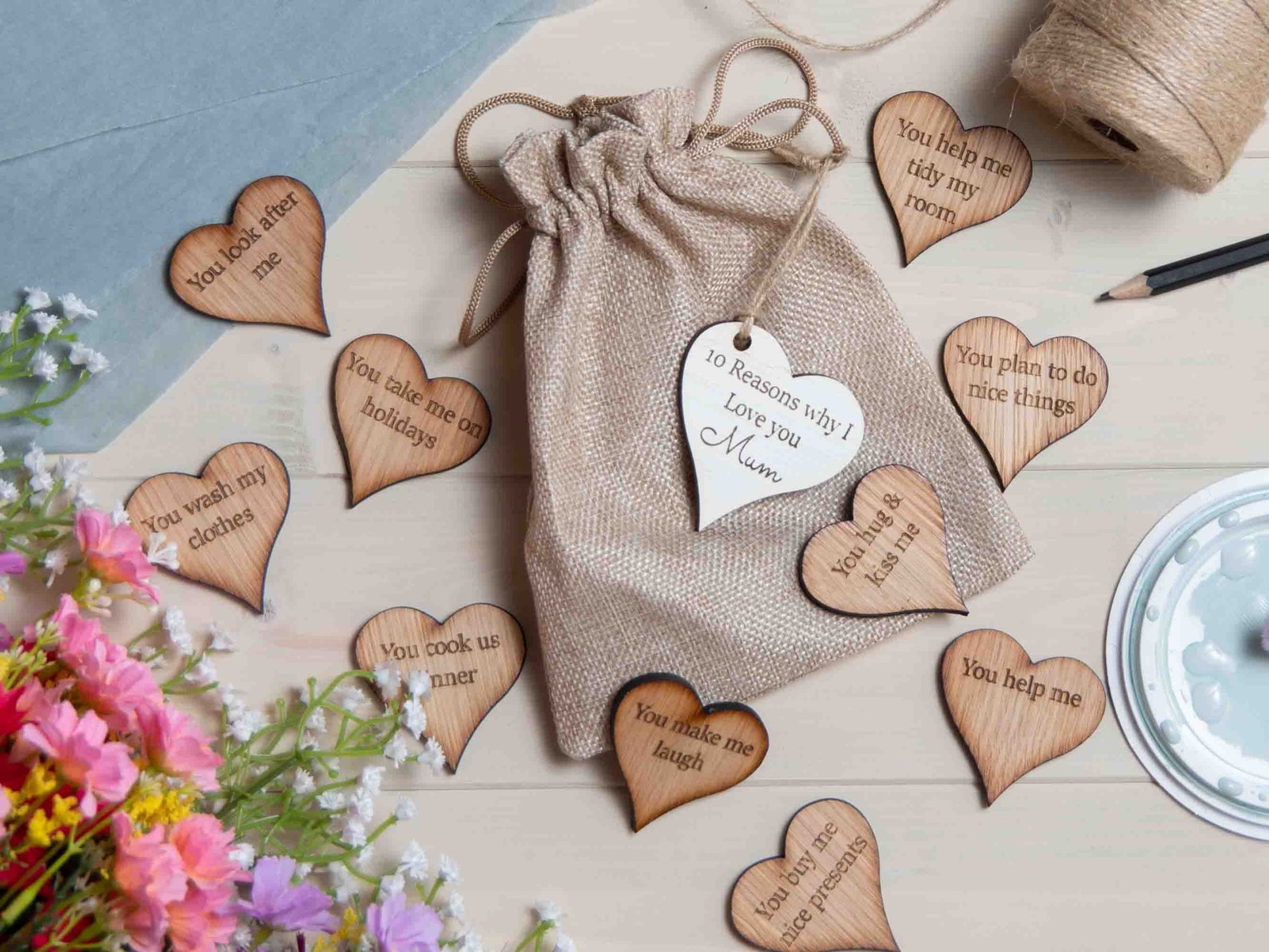10 Reasons Why I Love You Mum - Personalised Gift for Mum – Mother’s ...