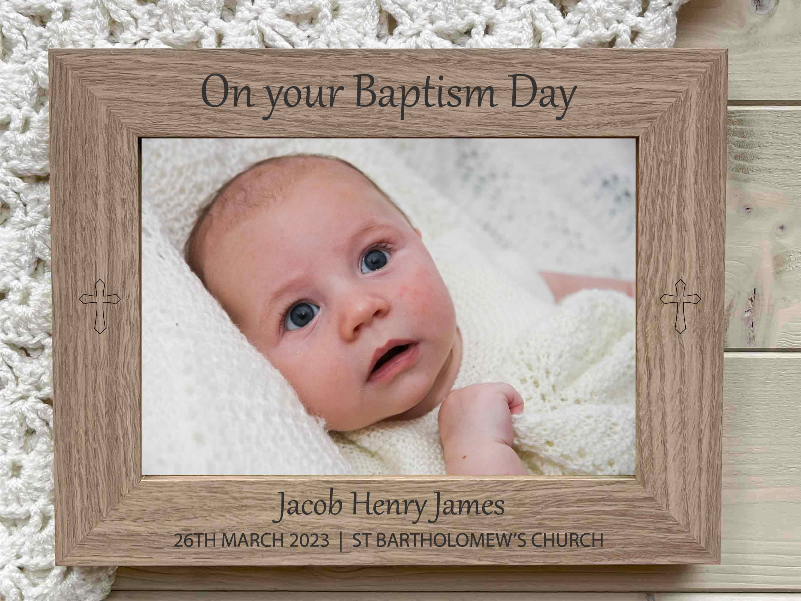 Baby Christening Frames For Photoshop