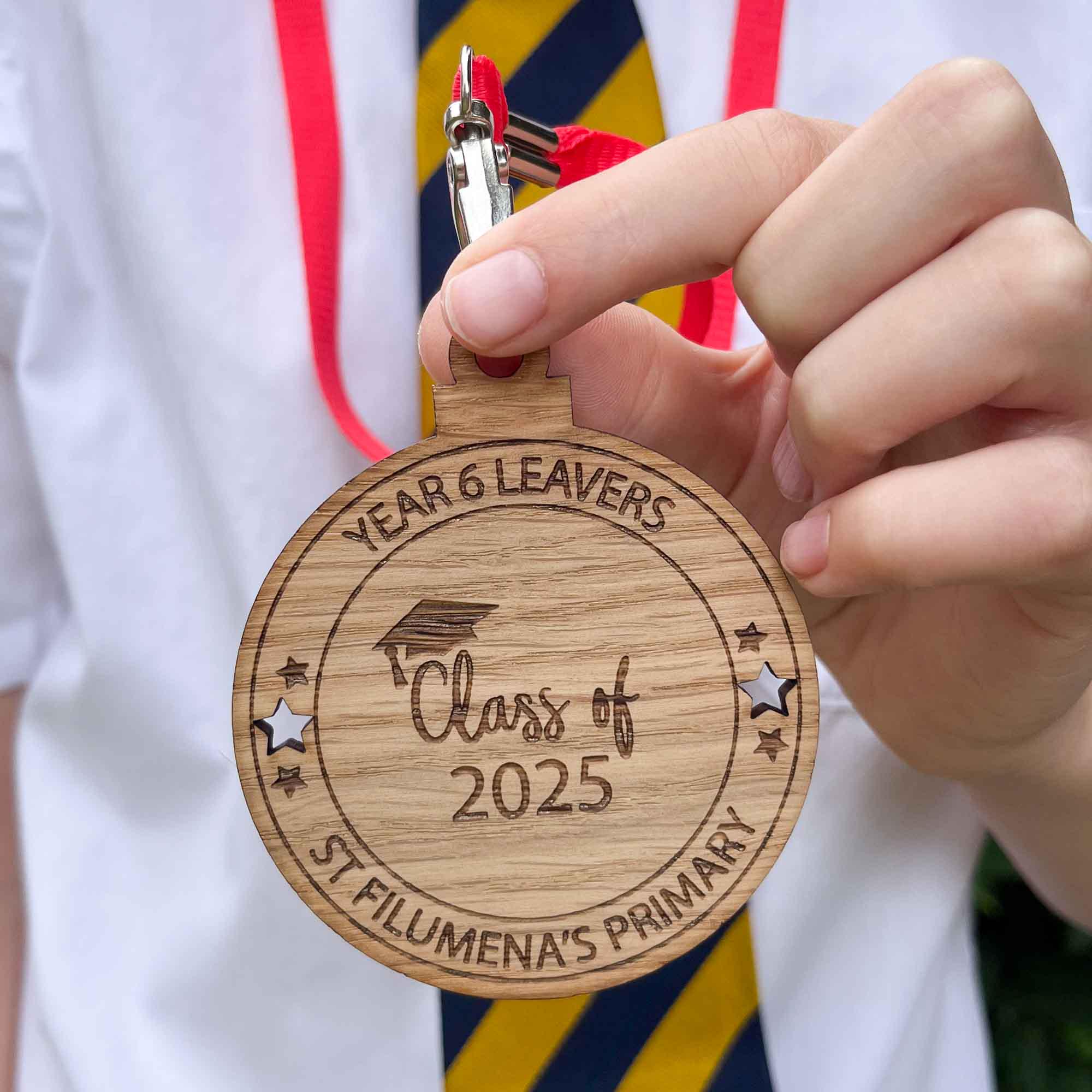 Personalised Class of 2025 School Year 6 Leavers Medal, Year 6 Leavers ...