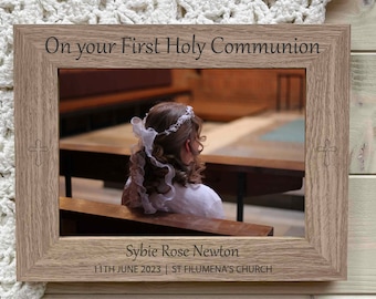 Hallmark First Holy Communion Picture Frame Holds - Etsy