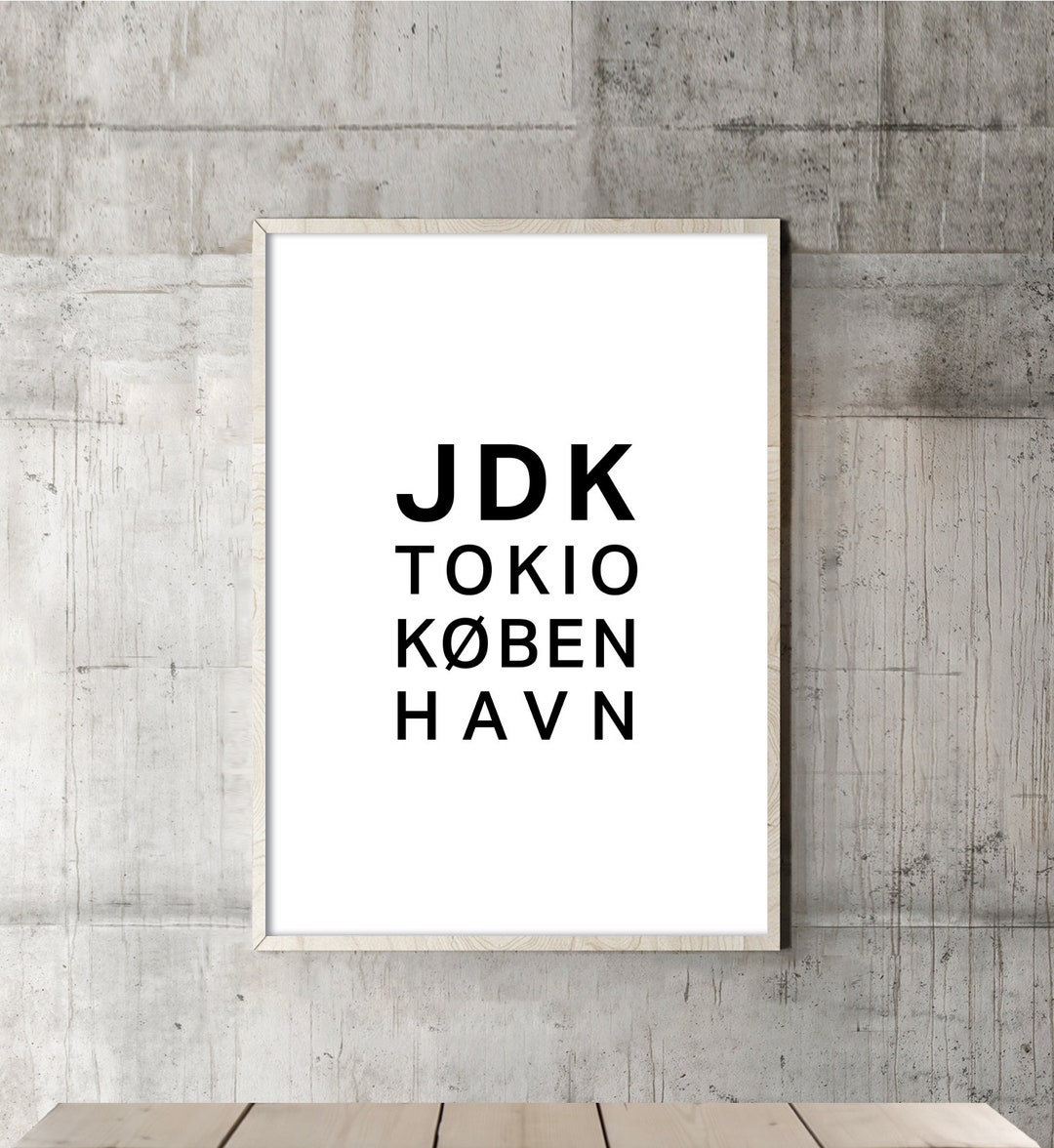 Poster JDK Posterschmiede® Premium Quality - Etsy