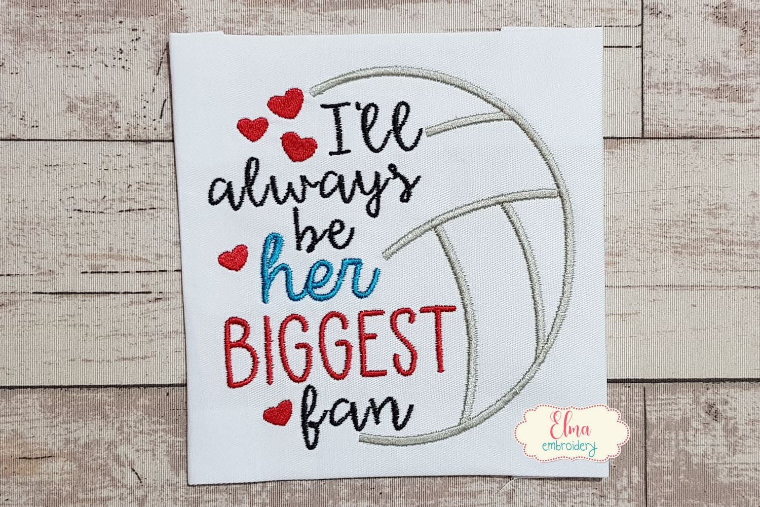 I'll Always Be Her Biggest Fan Fill Stitch 4x4 5x5 6x6 | Etsy