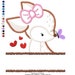 Split Doe Machine Embroidery Design Applique Embroidery Animal ...