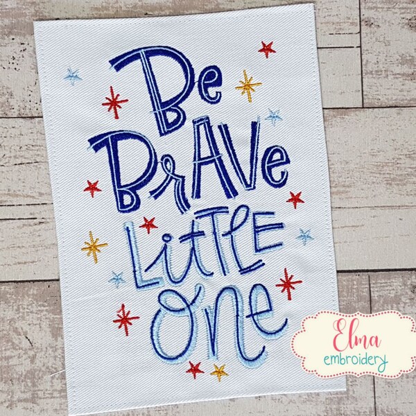 Be Brave Little One - Etsy