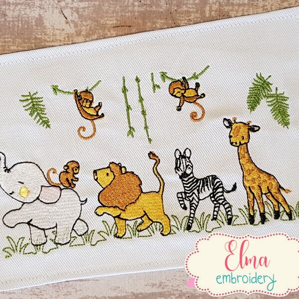 Animal Embroidery - Etsy