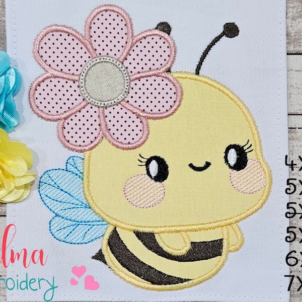 Bee Applique - Etsy