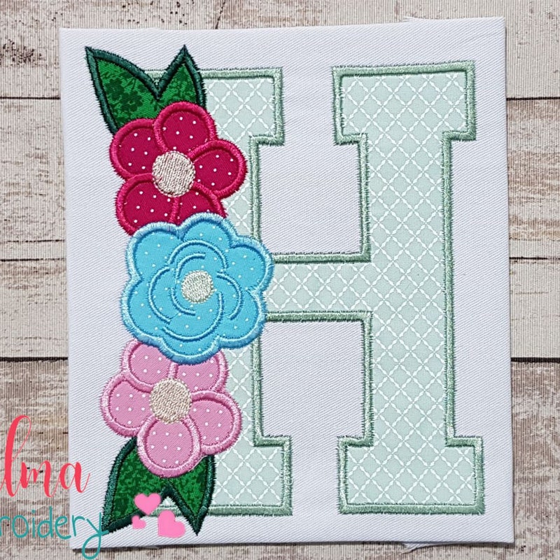 Letter Applique - Etsy