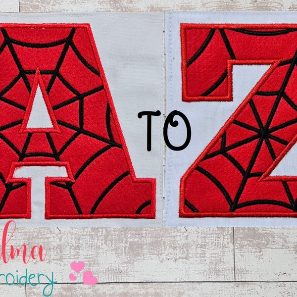 Spiderman Letters - Etsy