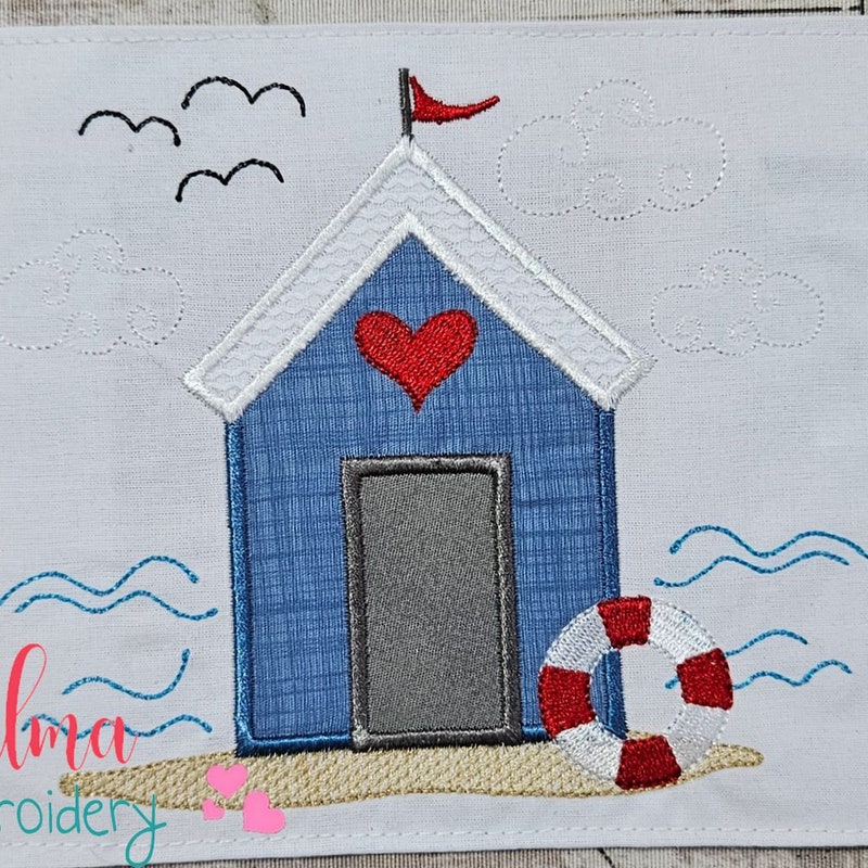Beach Applique - Etsy UK