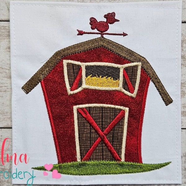 Barn Embroidery - Etsy