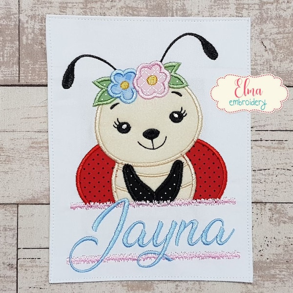 Ladybug Embroidery - Etsy
