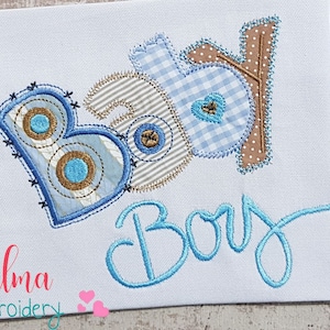 Baby Boy Embroidery Design - Etsy