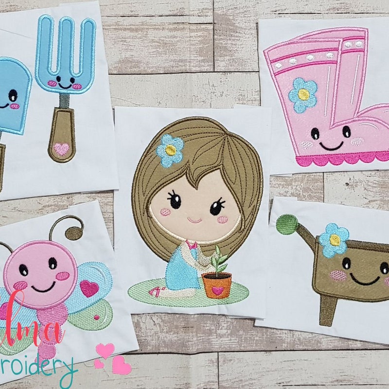 Spring Applique - Etsy