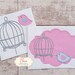 Bird, Bird Cage and Frame - Machine Embroidery Design - Applique - Set ...