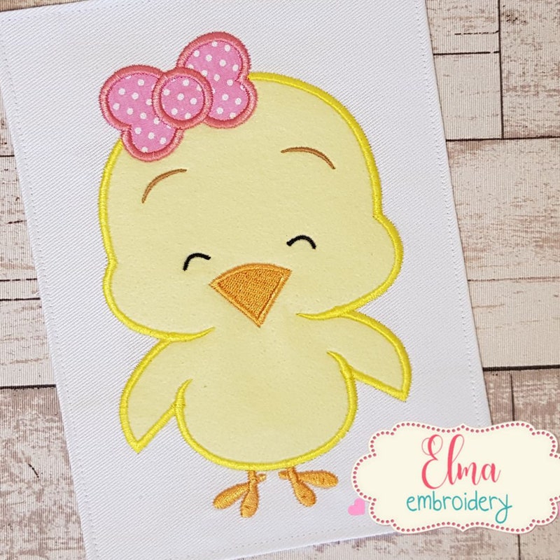 Chick Applique - Etsy