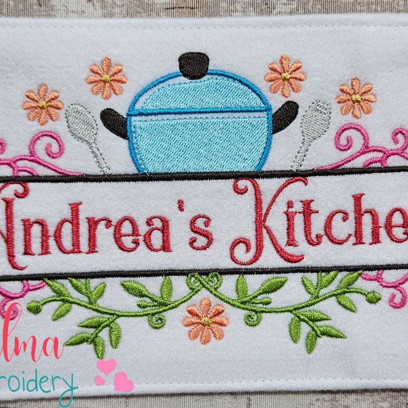 Kitchen Embroidery - Etsy