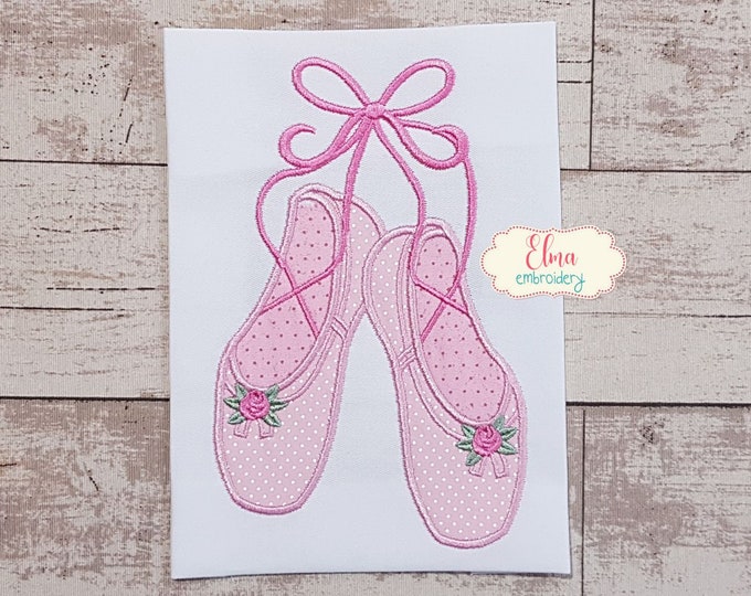 Ballerina Applique Design - Etsy
