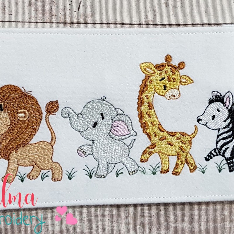Animal Embroidery - Etsy