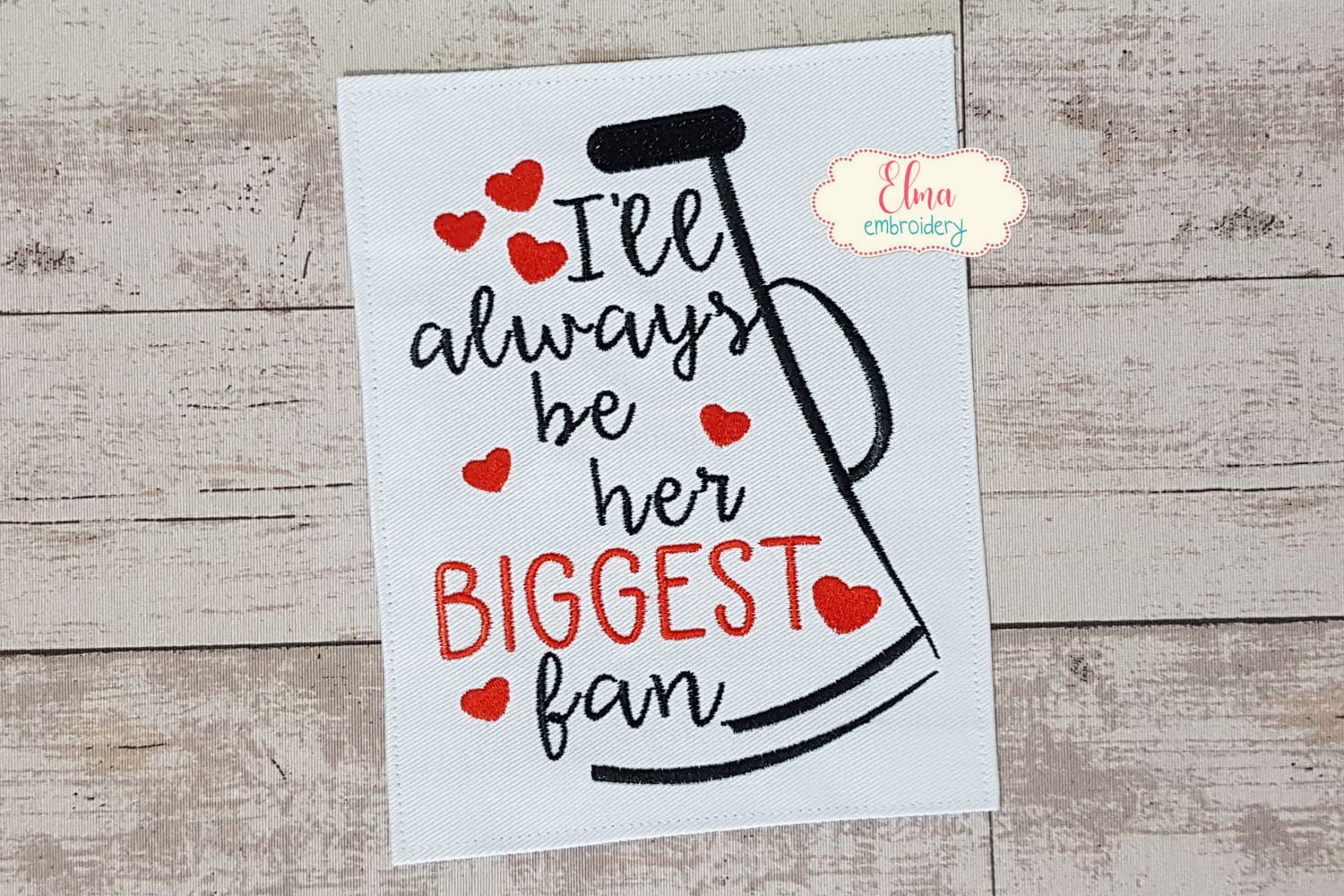 I'll Always Be Her Biggest Fan Biggest Fan Fill Stitch - Etsy