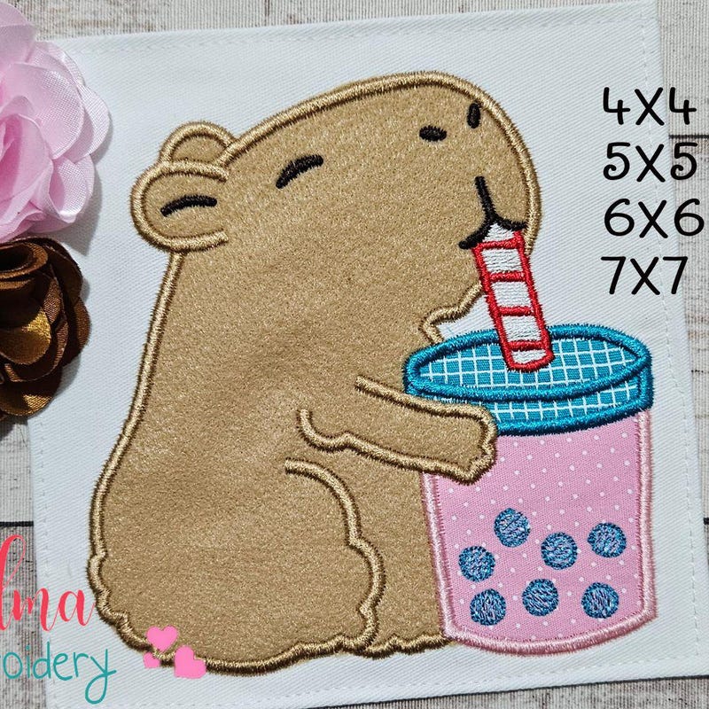 Capybara Boba - Etsy