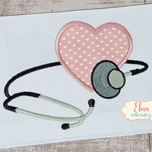 Stethoscope Embroidery Design - Etsy