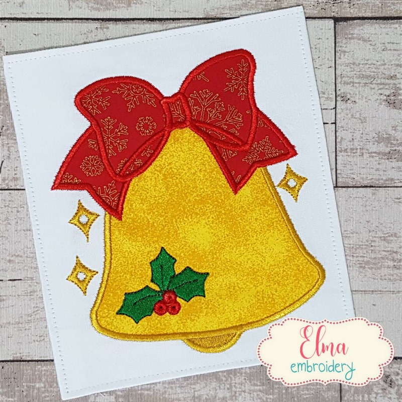 Bell Embroidery - Etsy