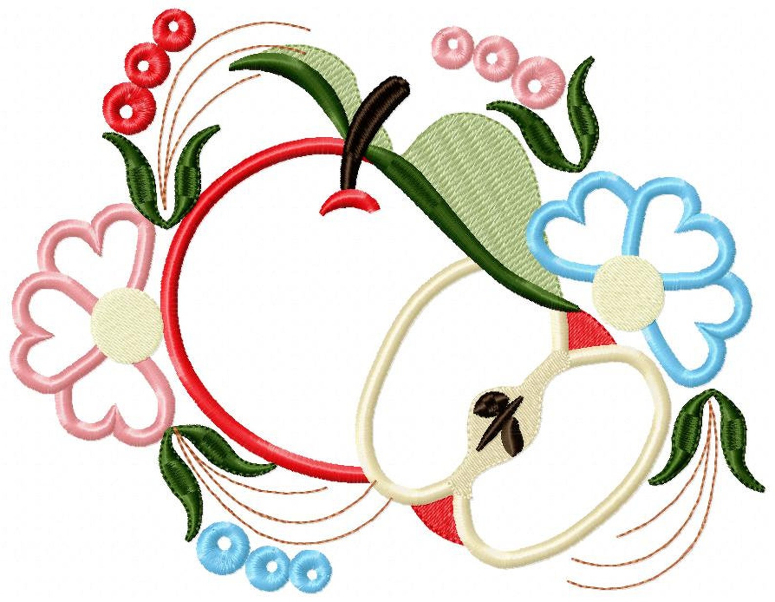 Fruits Collection Applique Kitchen Embroidery 4x4 5x4 - Etsy