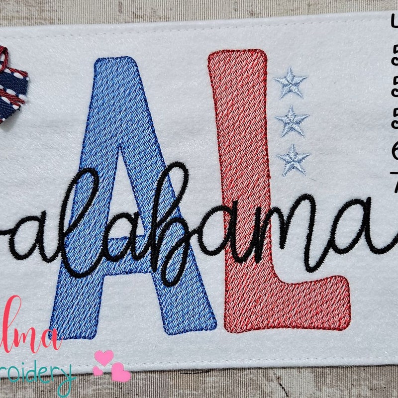 Alabama Embroidery - Etsy