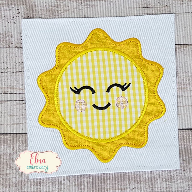 Sunshine Applique - Etsy