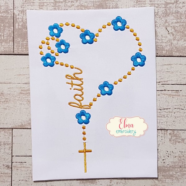 Machine Embroidery Rosary Designs - Etsy