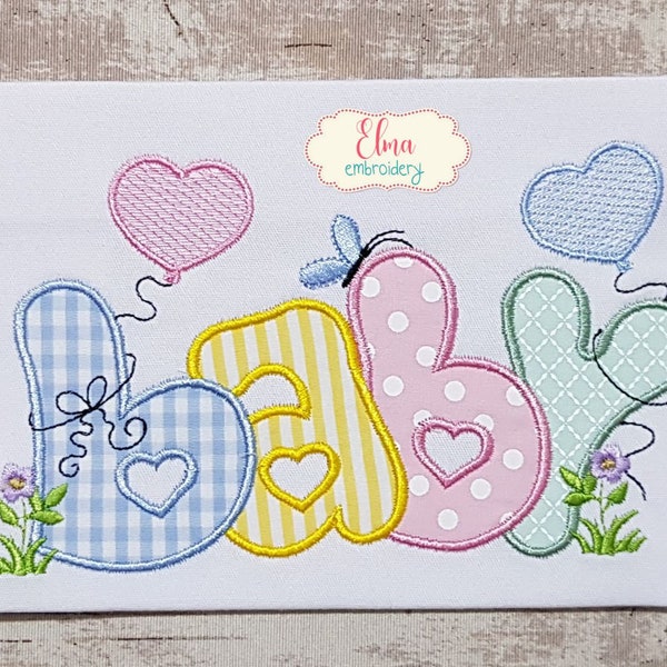 Baby Embroidery - Etsy