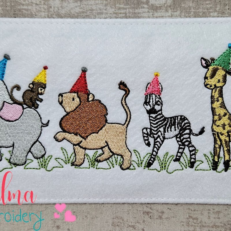 Animal Embroidery - Etsy