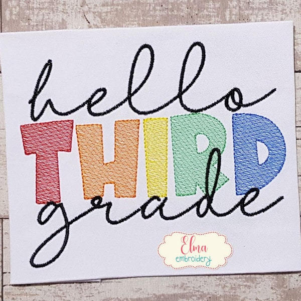 Stitch 3rd Grade Shirt - Etsy