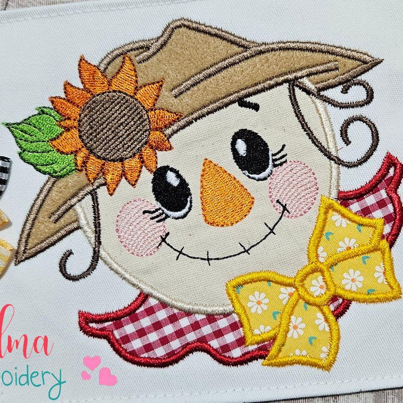 Scarecrow Embroidery - Etsy