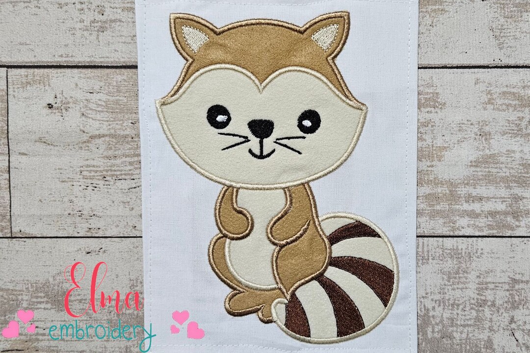 Cute Squirrel Boy - Machine Embroidery Design - Applique - Animal ...