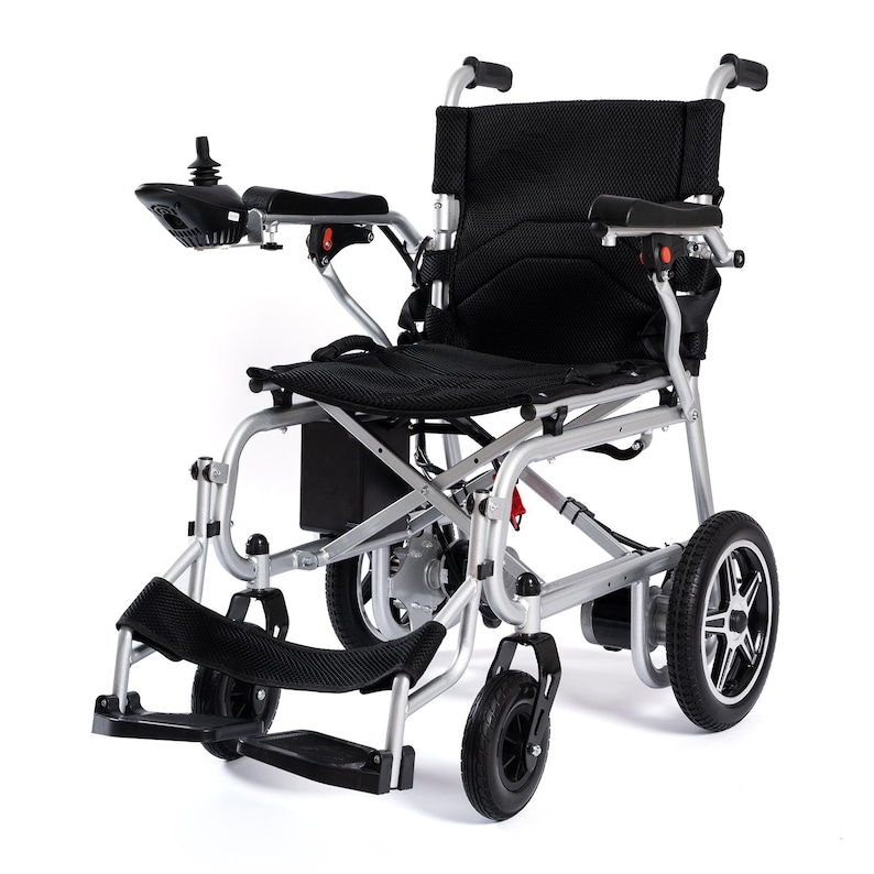 ARTEMIS PRO (red)-lightweight Foldable Electric Wheelchair 500W -12 ...