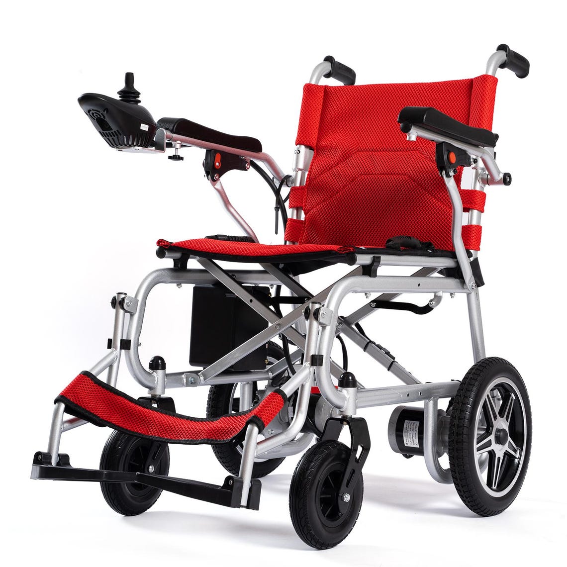 ARTEMIS PRO (red)-lightweight Foldable Electric Wheelchair 500W -12 ...