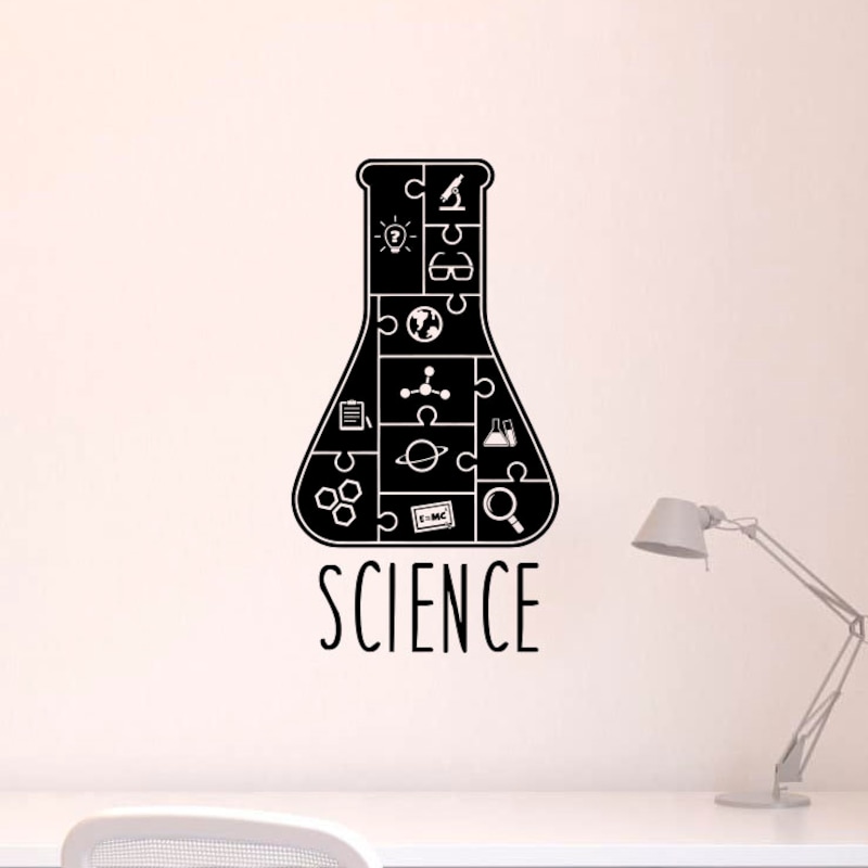 Science Wall Decals - Etsy