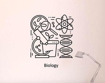Biology Decal - Etsy