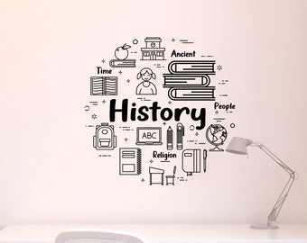 History Decal - Etsy