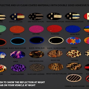 Raised Reflective Decals Stickers Insert Letters Compatible With 2024 ...