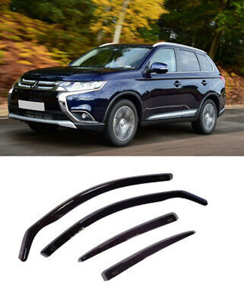 For MITSUBISHI OUTLANDER 2011 2012 2013 2014 2015 2016 Window Visors ...