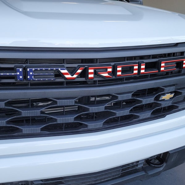 Chevrolet Grille Decals - Etsy