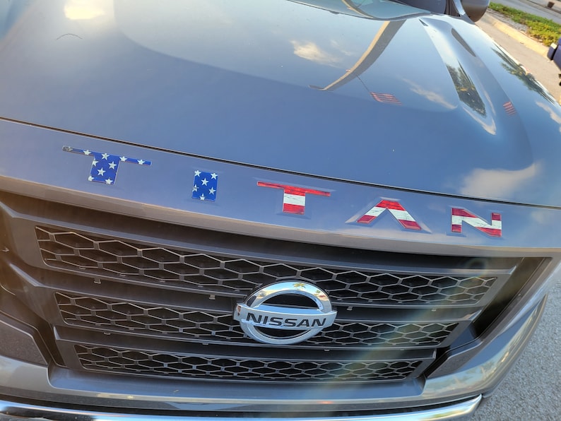 Raised HOOD Decals Stickers Insert Letters Compatible With | Etsy